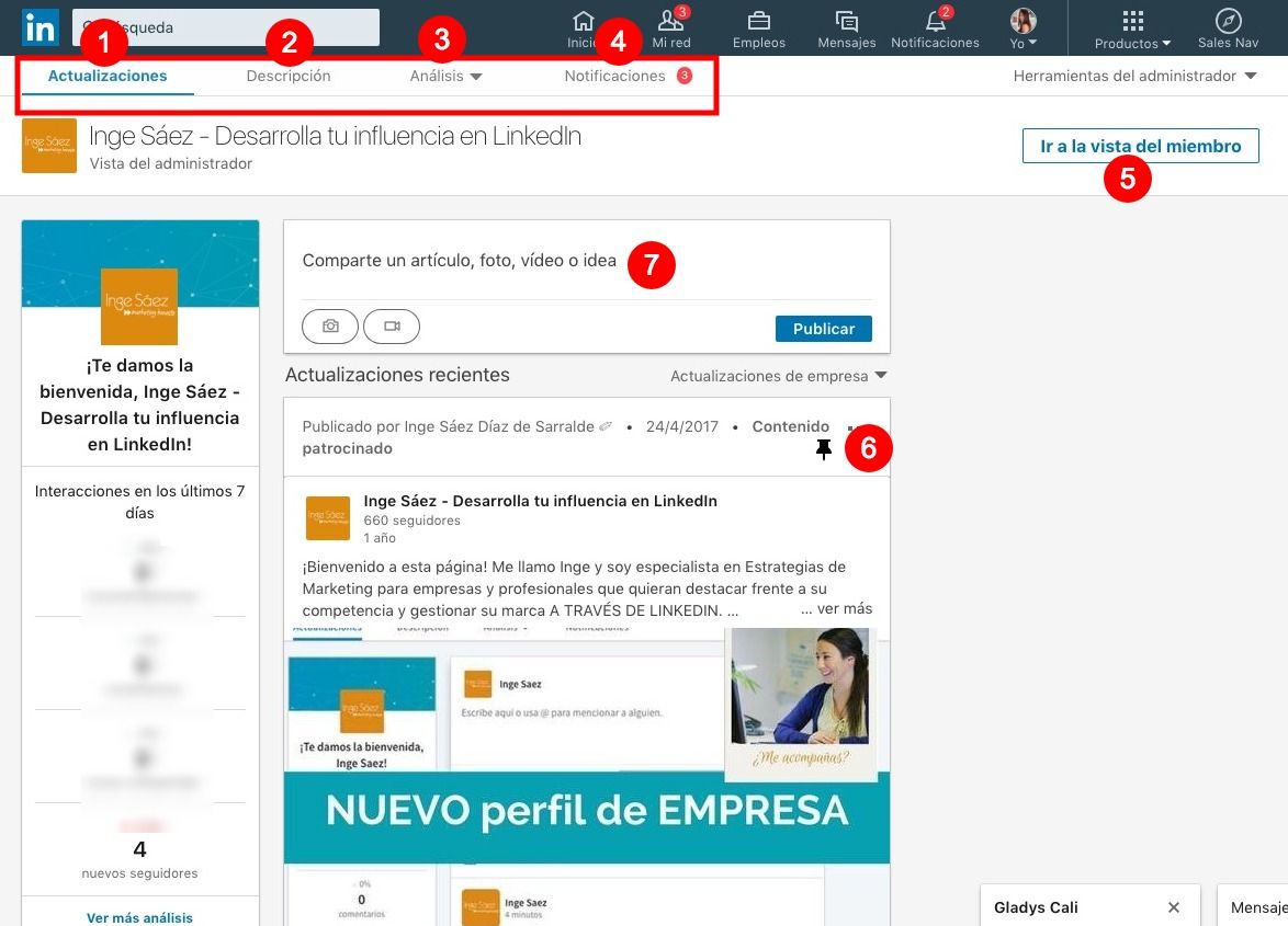 ¿Debo crear una página de empresa en LinkedIn? | Inge Sáez